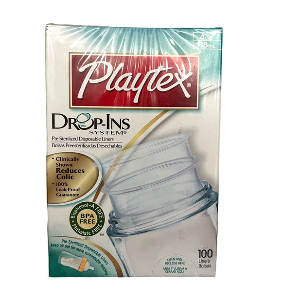 Playtex | Other | Playtex Baby Drop Ins Bottle Liners 4 Oz 0 Count New ...
